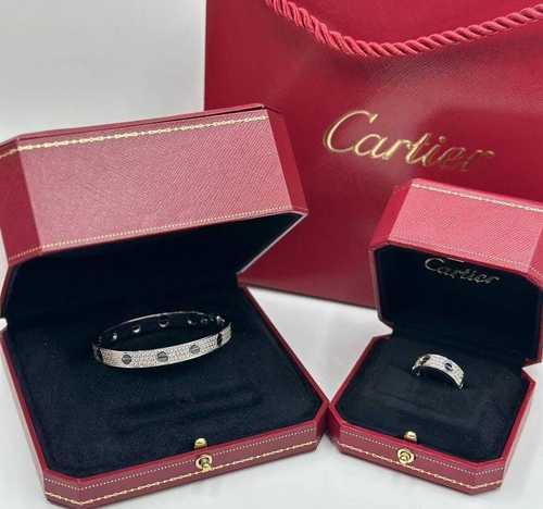 Cartier кольцо