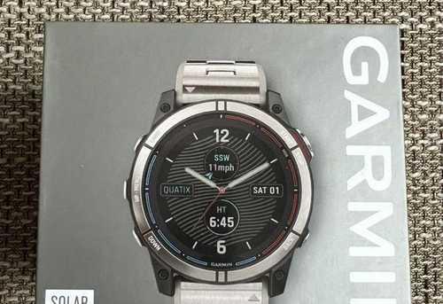 Garmin quatix 7X sapphire solar, NEW