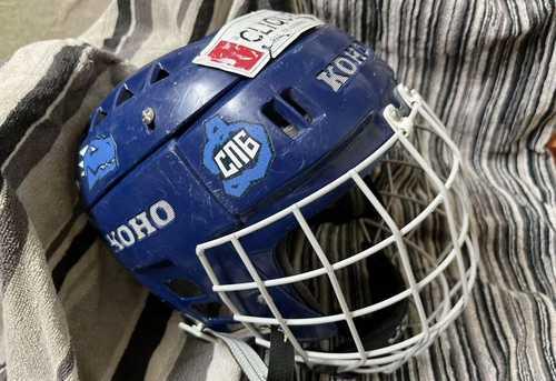 Шлем хоккейный с сеткой