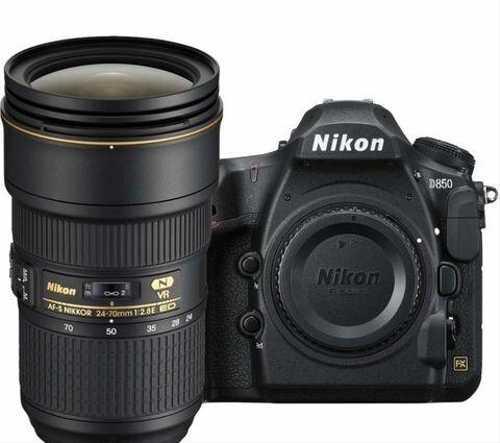 Nikon D850 KIT 24-70MM F/2.8E ED VR AF-S