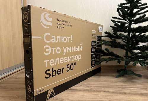 Телевизор Sber SDX-50U4126, 50"(127 см). Новый