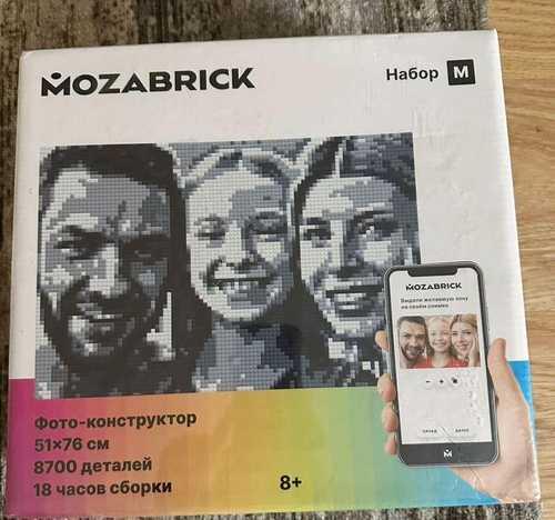 Фото конструктор mozabrick. Набор M