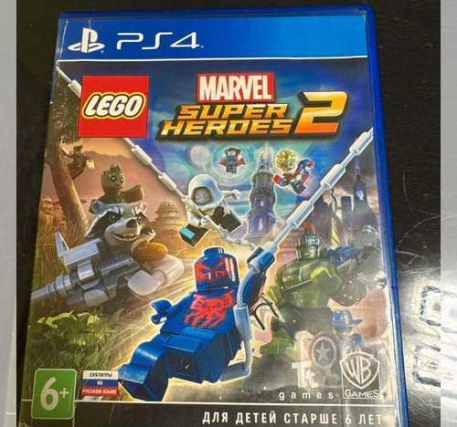 Lego marvel super heroes 2 ps4 диск