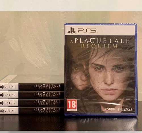 A Plague Tale Requiem ps5 диск новый