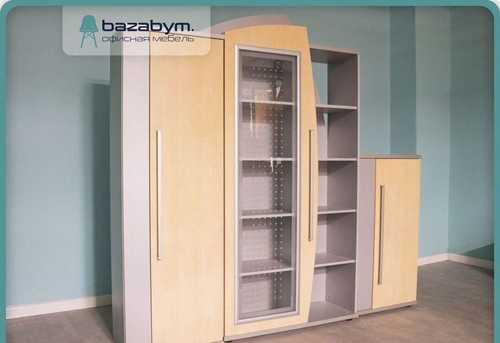 Система хранения, шкаф 3 секции 200х220х37 см