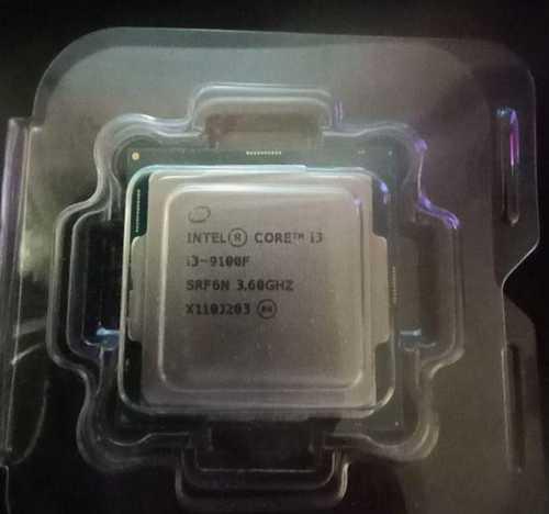 Процессор intel core I3 9100f