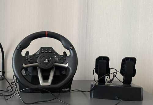 Игровой руль hori racing wheel apex для ps3,ps4