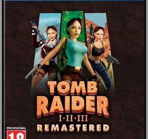 Игра Tomb Raider 1-2-3 (I-II-III) Remastered, PS5