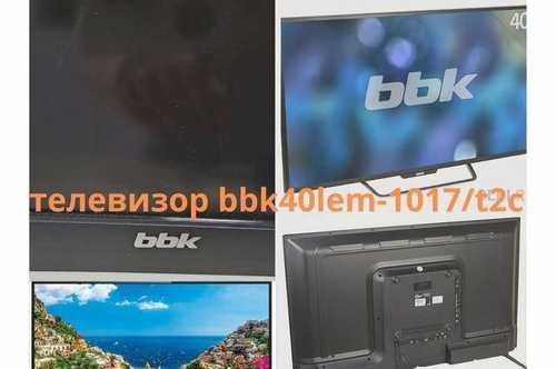 Телевизор bbk 40lem-1017/t2c