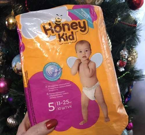 Подгузники 5 размер Honey Kid
