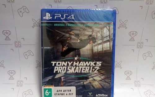Tony Hawk's Pro Skater 1+2 для PS4 (Новая)