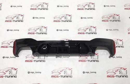Диффузор M5-Competition черный Bmw 5-Series G30