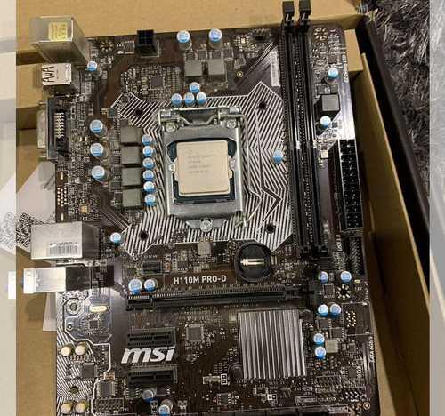 H110m pro-d   core i5 6400