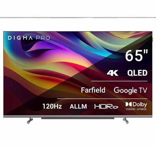 Телевизор Digma pro 65L qled 4k 120Hz