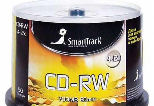 CD-RW SmartTrack 4х-12х на 700MB 50 шт