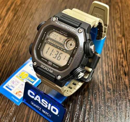 Японские наручные часы Casio DW-291HX-5A с хроногр