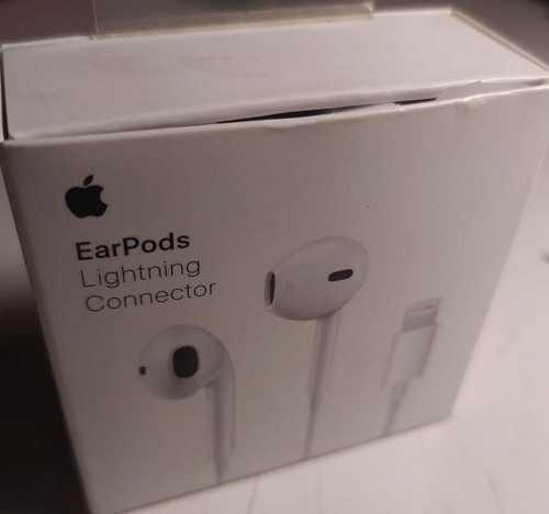 Наушники apple earpods lightning