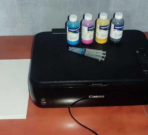 Принтер canon mp280 с краской и бумагой