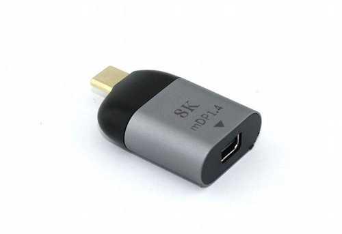 Переходник Type C папа на mini Display Port мама