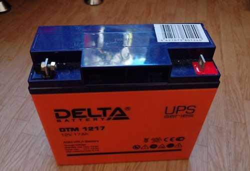 Аккумулятор delta dtm 1217