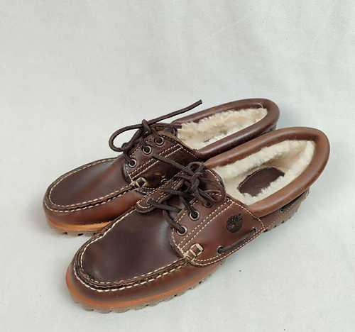 Топсайдеры женские на меху Timberland р. 38/38, 5