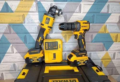 Шуруповерт+Болгарка набор 2в1 DeWalt