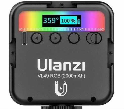 Ulanzi vl49 RGB новый видеосвет