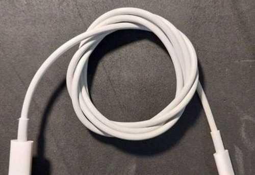 Оригинальный кабель и зарядный блок для iPhone