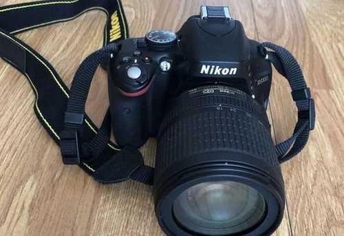Зеркальный фотоаппарат nikon d5100 kit 18-105