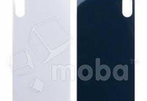 Задняя крышка iPhone Xs Max Белый (стекло, широкий