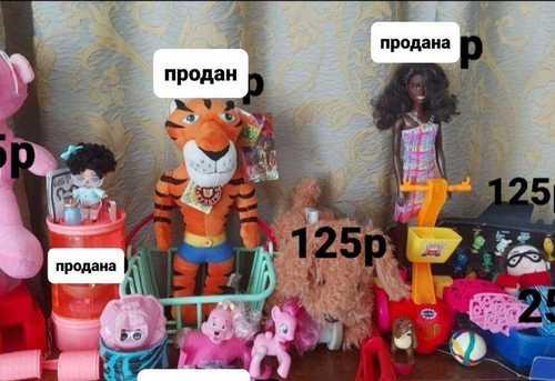 Много игрушек. Развивающие игрушки и не только