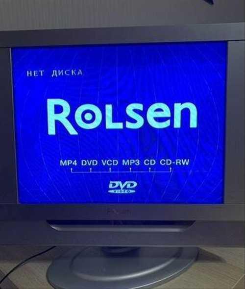 Телевизор Rolsen с DVD