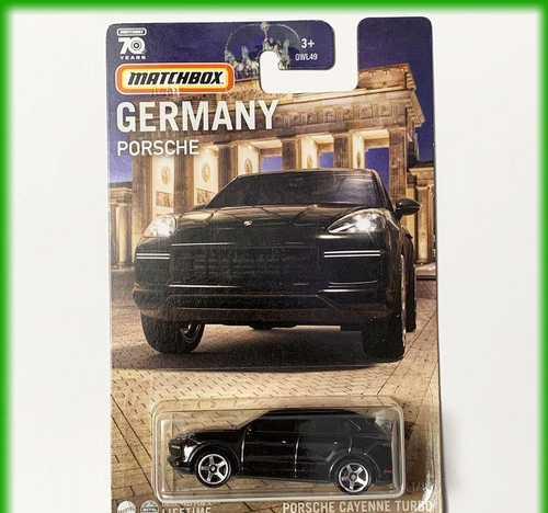 Matchbox Porsche Cayenne Turbo Black