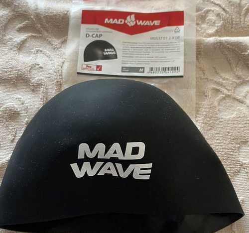 Шапка для плавания mad wave