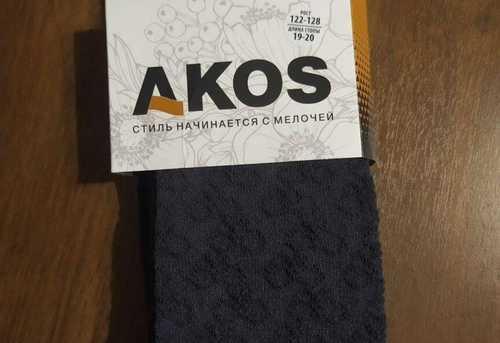 Детские колготки ажурные 122-128, колготки 110-116
