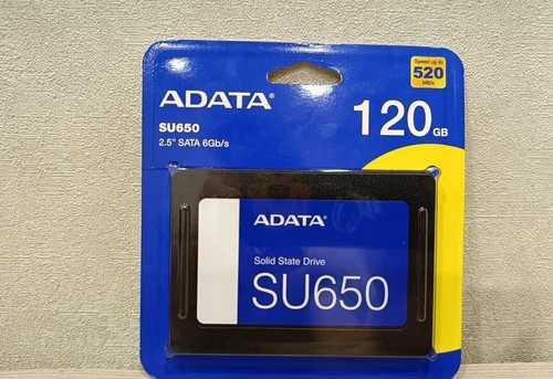 SSD Adate SU650 120gb (Новый)