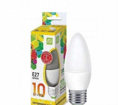 Лампа сд LED-свеча-standard 10W 230V Е27 900Lm ASD