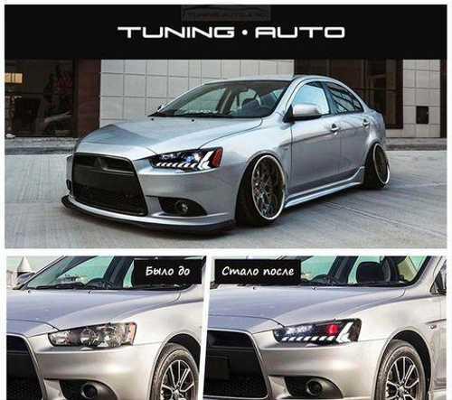 Фары Mitsubishi Lancer / Galant NEW J2055