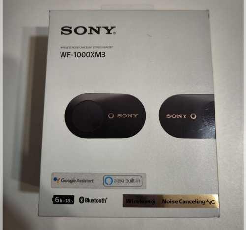 Наушники sony wf 1000xm3