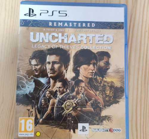 Uncharted legacy of thieves collection ps5