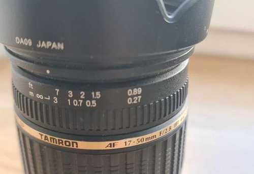 Tamron sp af 17 50mm f 2.8 для Canon