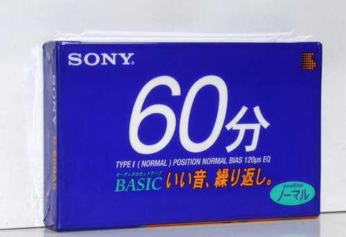 Аудиокассеты sony basic 60 japan market (3072)