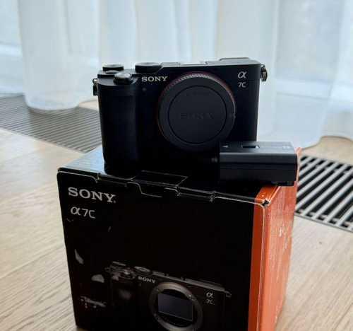 Sony A7c body   оригинальный аккумулятор