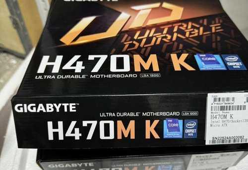 Материнская плата gigabyte H470M K