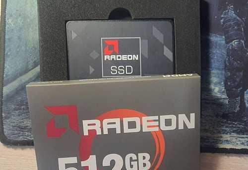 SSD AMD radeon R5 512gb новый