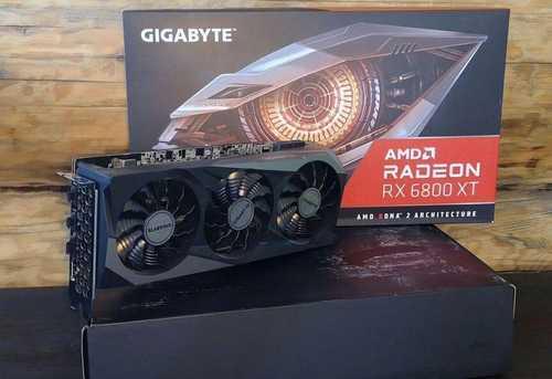 Видеокарта gigabyte RX 6800XT 16GB