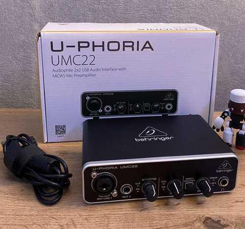 Звуковая карта behringer umc22