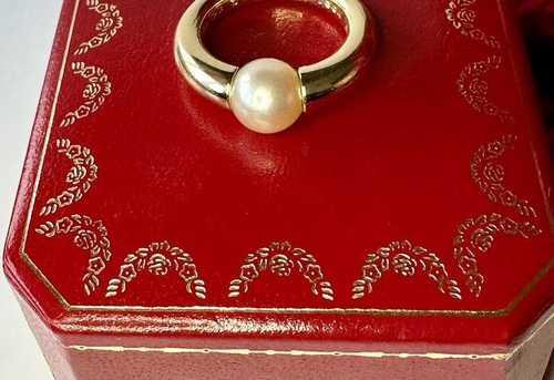 Кольцо Cartier с жемчугом оригинал