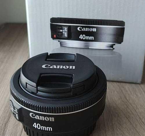 Объектив canon ef 40mm f 2.8 stm