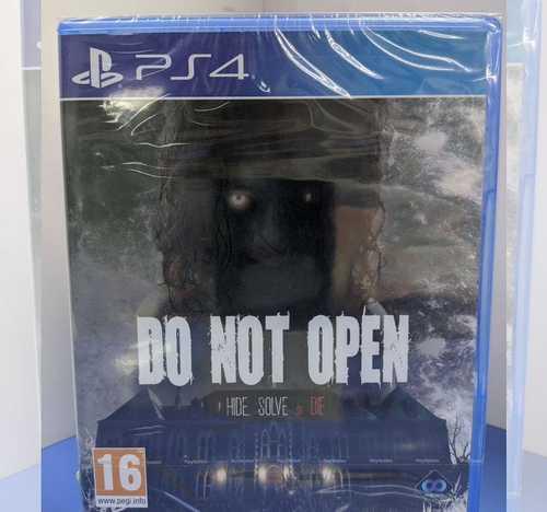 Do Not Open (PS4) Новый